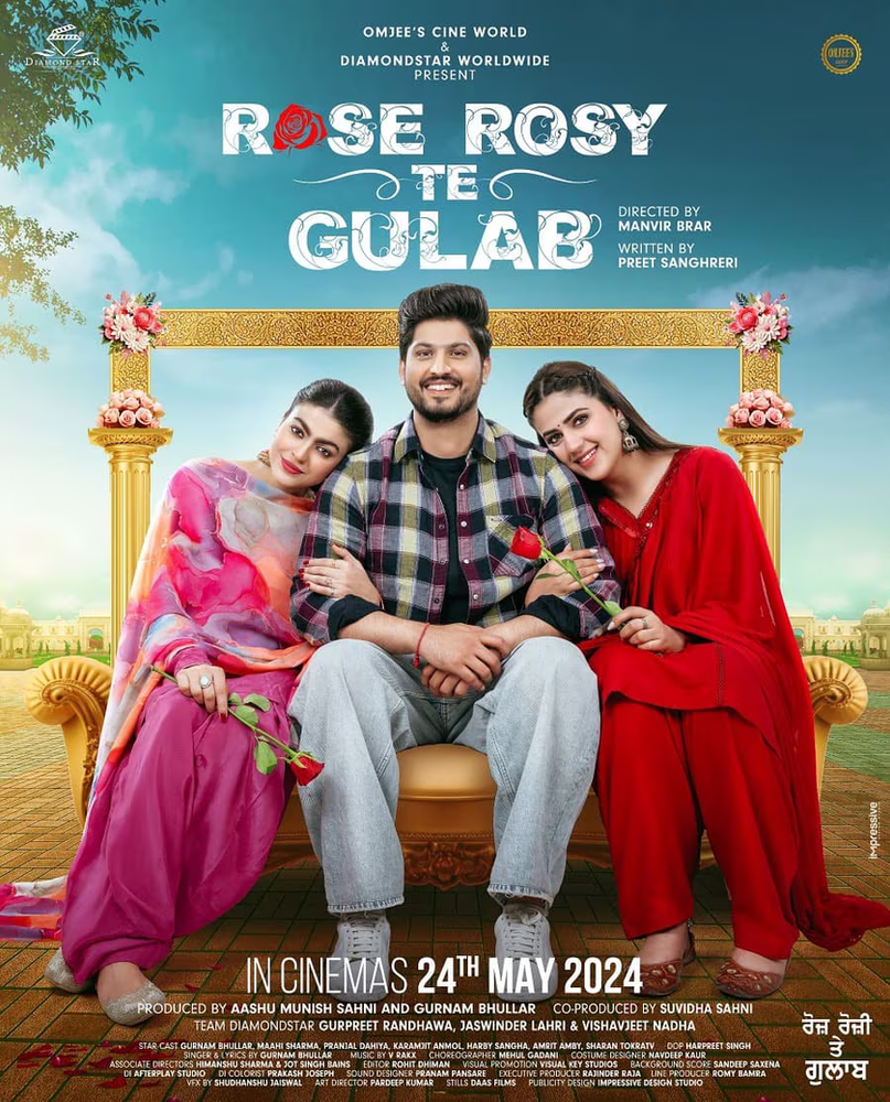 Rose Rosy Te Gulab - Official Movie Trailer - Punjabi Video - Amlisten